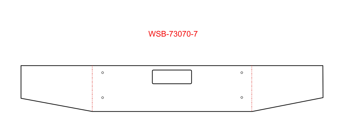 Western Star 47x / 49X Tapered Steel Chrome Bumper, Set Back Axle, 17 ...