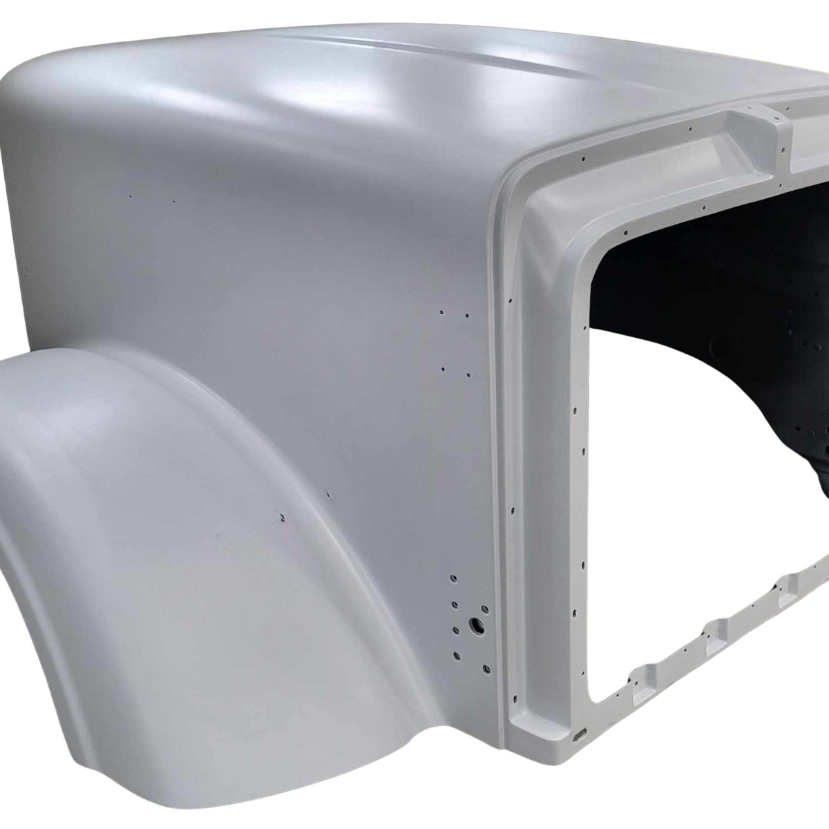 Fiberglass hood for Peterbilt 367 Set Back Axle | Modified Design | L2 ...