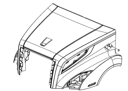 Volvo VNL Gen 3 Hood 2018-UP, 24244649 – Big Truck Hoods