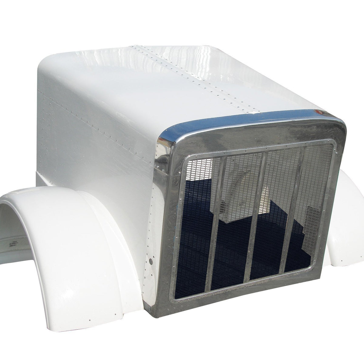 Durabuilt Fiberglass Hood w/ Grille for Peterbilt 379 Ext., L29-6062 ...